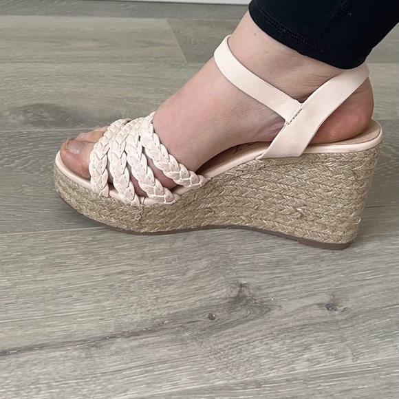 CCOCCI | Shoes | Nwb Ccocci Nude Wedge Heels | Poshmark